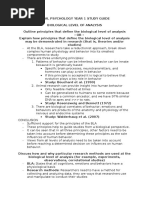 The Ultimate Study Guide - Paper 1 (Sample) IB Psychology | PDF ...