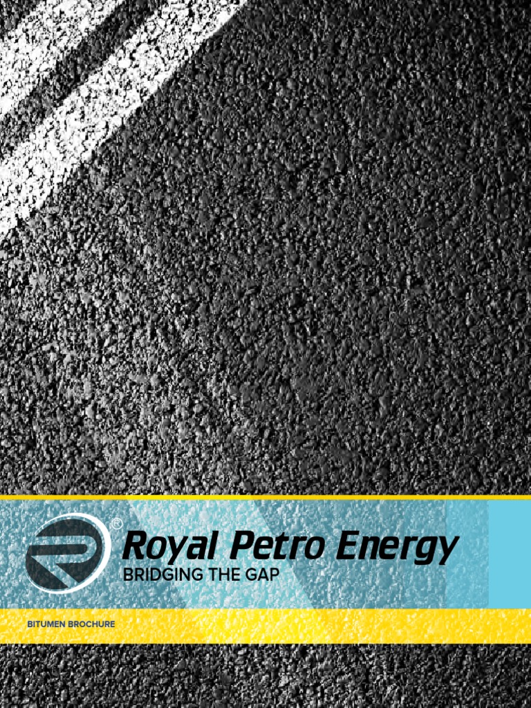 Bitumen Brochure Web | Download Free PDF | Containerization | Petroleum