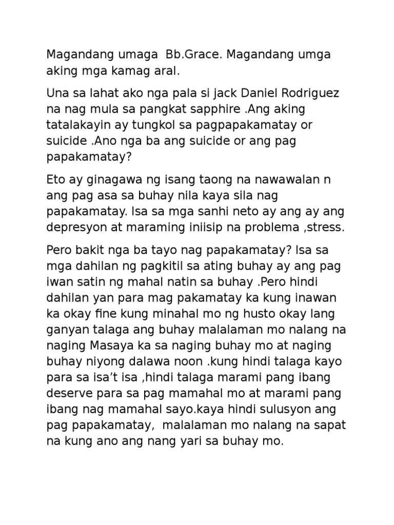 Talumpati Quotes Desiderata | PDF