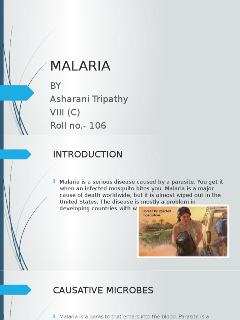 Introduction to Malaria Disease | PDF | Wellness | Science & Mathematics