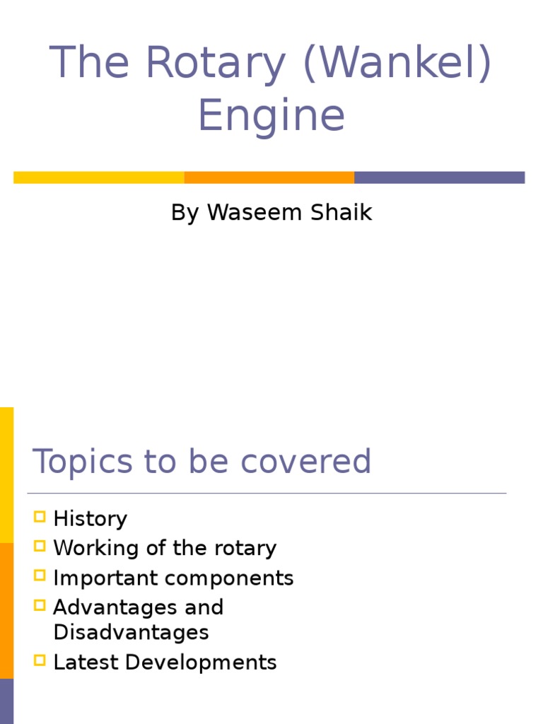 The Rotary Engine | PDF