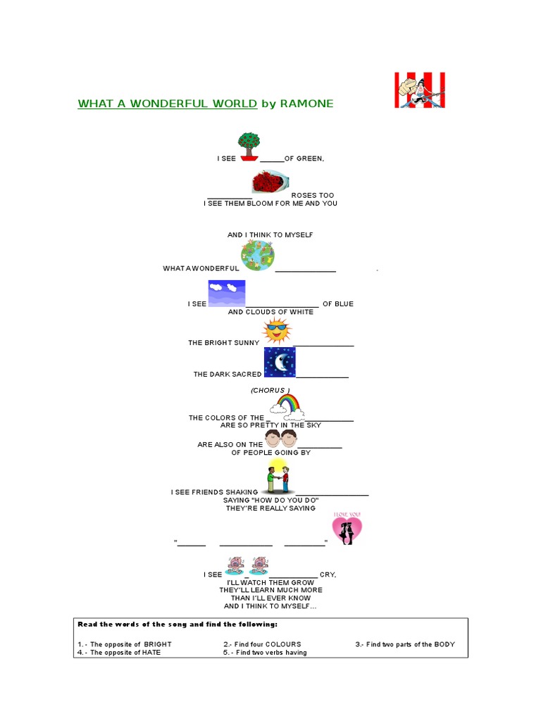 What A Wonderful World | PDF