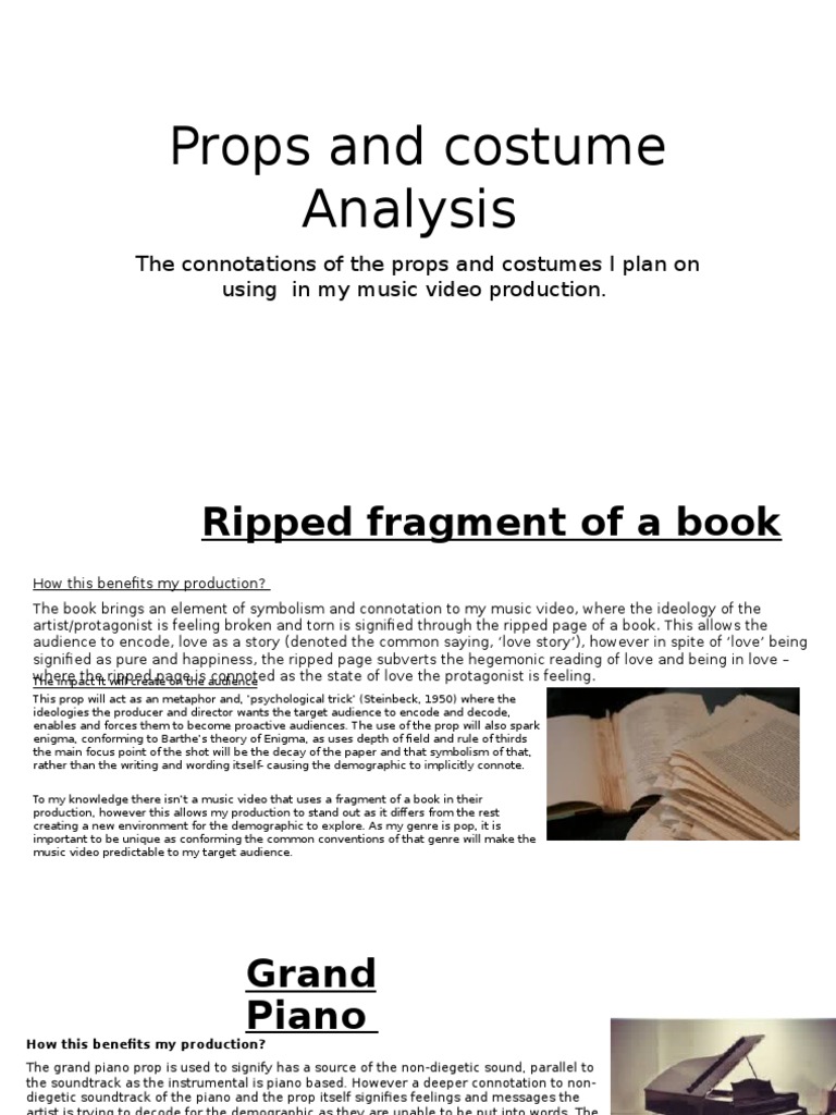 Props and Costume | PDF