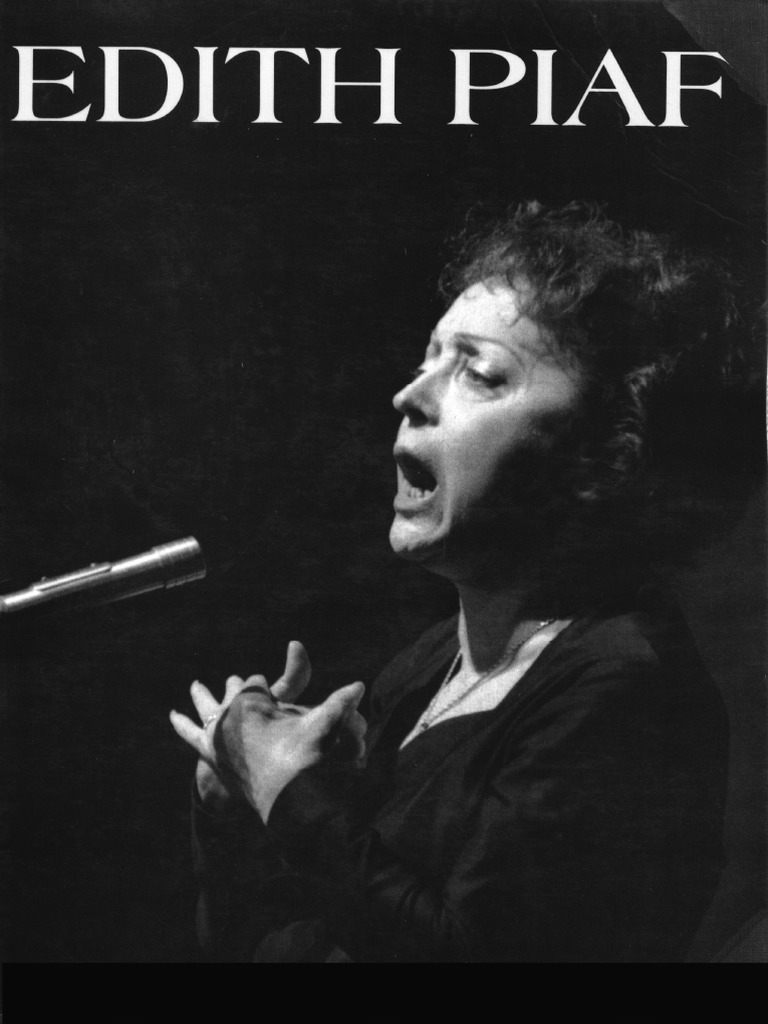 Edith Piaf - Livre D'or PDF | PDF