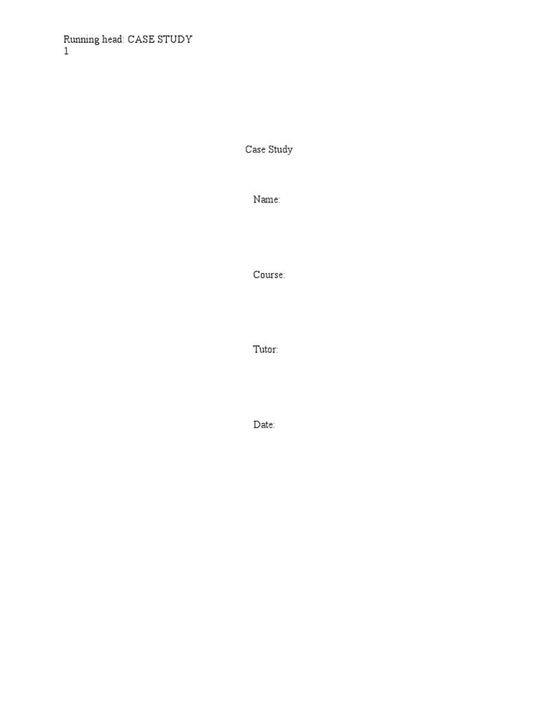 Case Study (OSD) | PDF | Obsessive–Compulsive Disorder | Psychotherapy