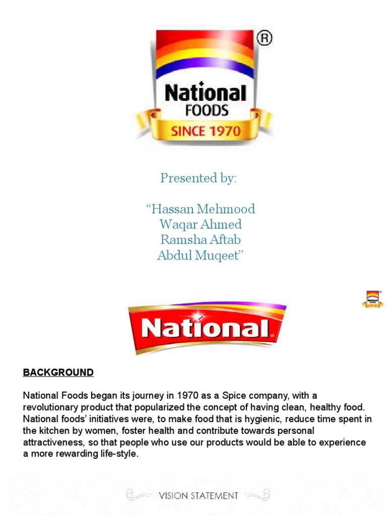 National Foods BMC | PDF