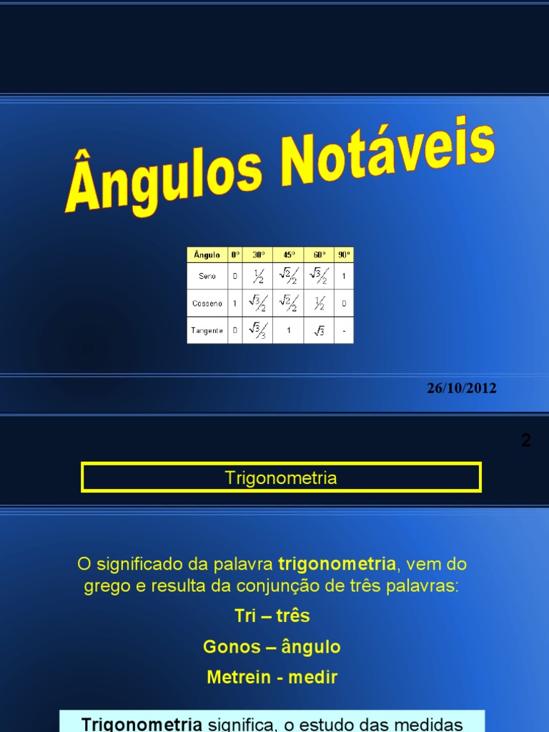 Guia Completo de Trigonometria | PDF | Trigonometria | Triângulo