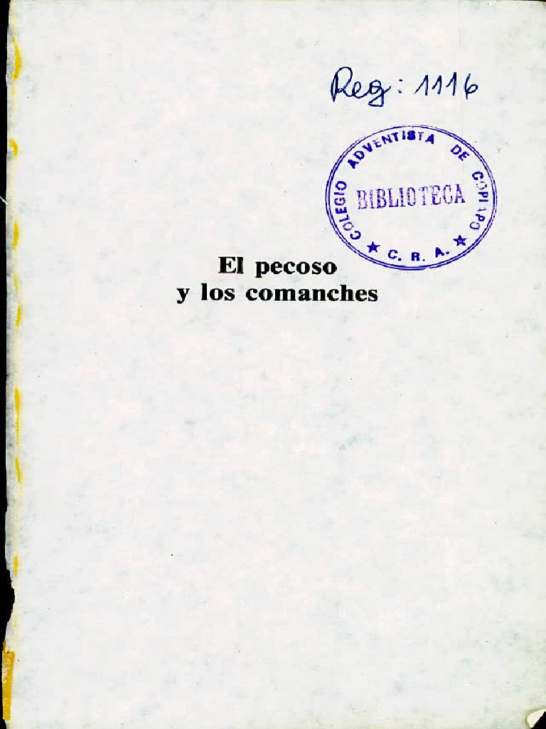 Pecoso y Los Comanches | PDF