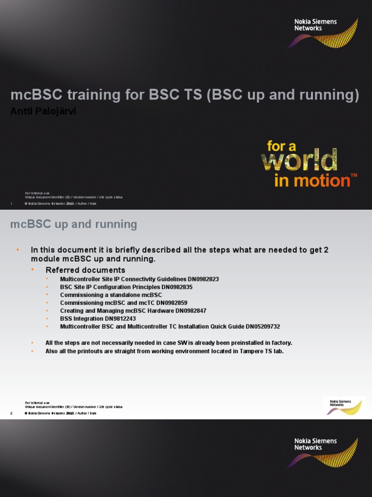 MCBSC Training For BSC TS | PDF | Command Line Interface | Network Packet