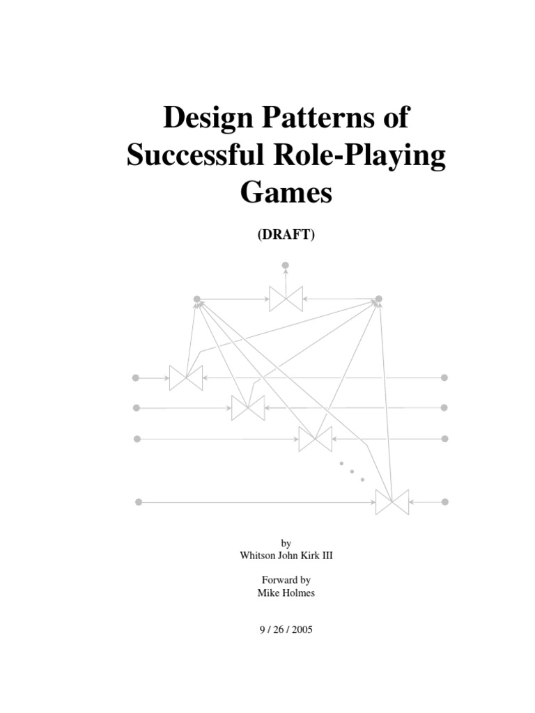 RPG Design Patterns | PDF | Dice | Role Playing Games