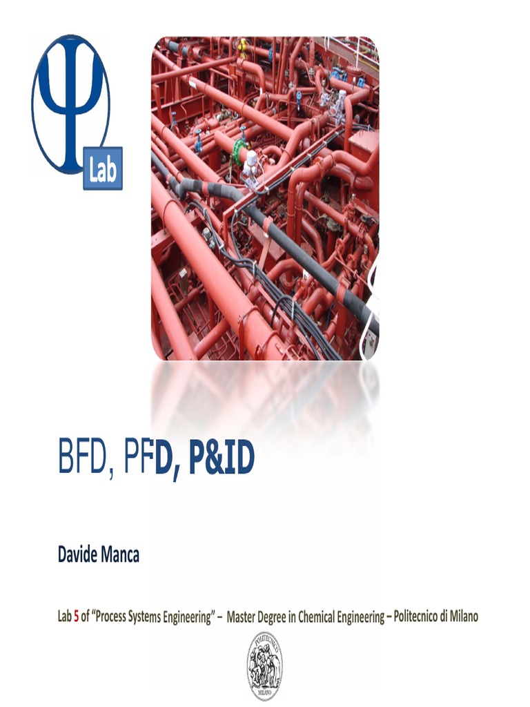 E8 - BFD PFD P&id | PDF | Heat Exchanger | Chemical Engineering