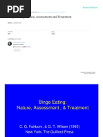 Adolescent Binge Eating Scale ADO-BED Questionnaire | PDF