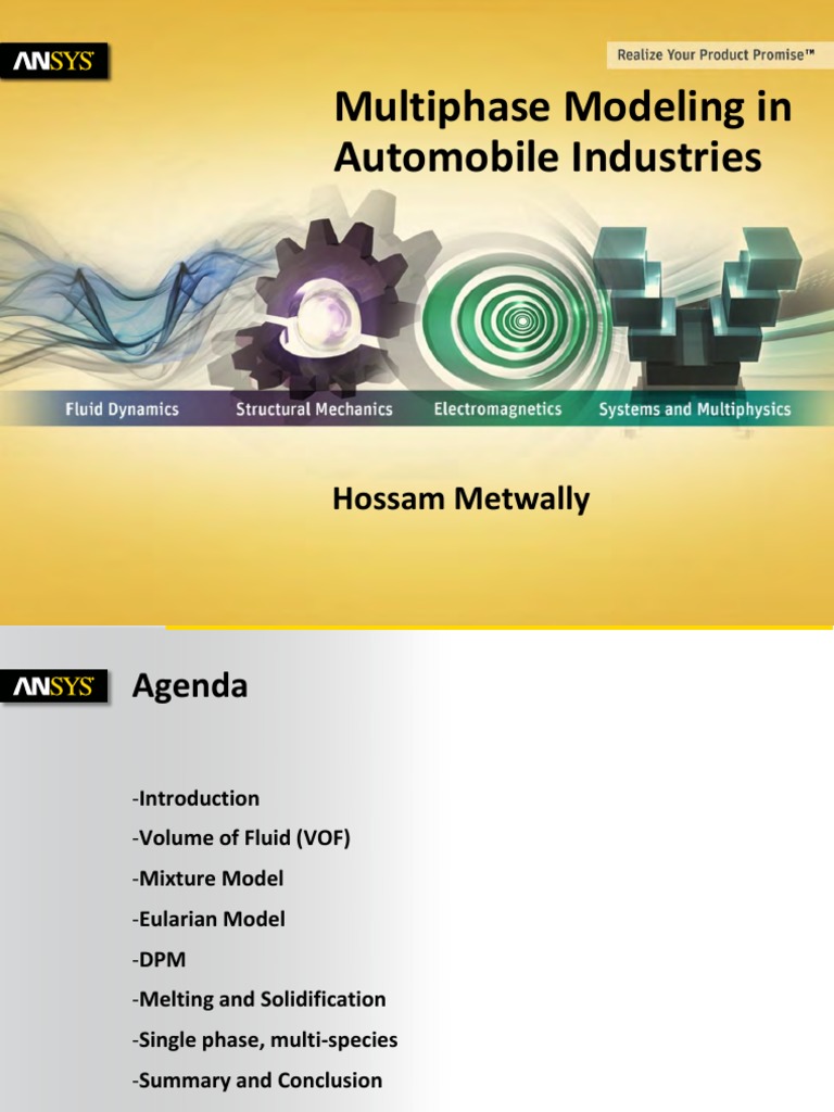 Multiphase Modeling in Automobile Industries | PDF | Fluid Dynamics ...