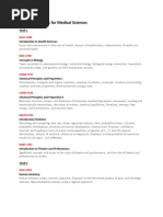 HSS Course Sequence | PDF | Quantitative Research | Pharmacology