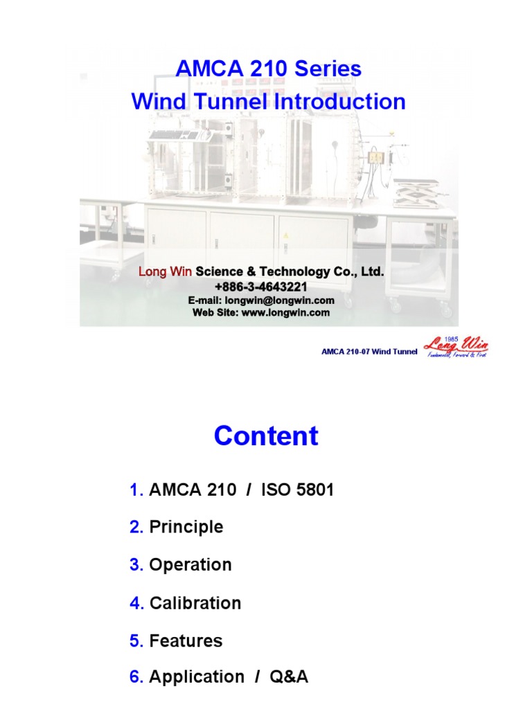 AMCA 210 07 WT Introduction OP App 20131024 PDF | PDF