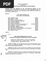 BAC Resolution Sample Declaring Failure of Bidding | PDF | Government