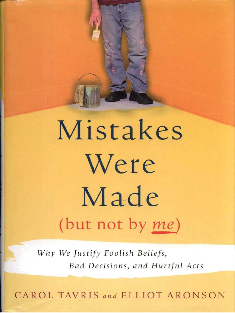 Mistakes Were Made But Not by Me PDF | PDF