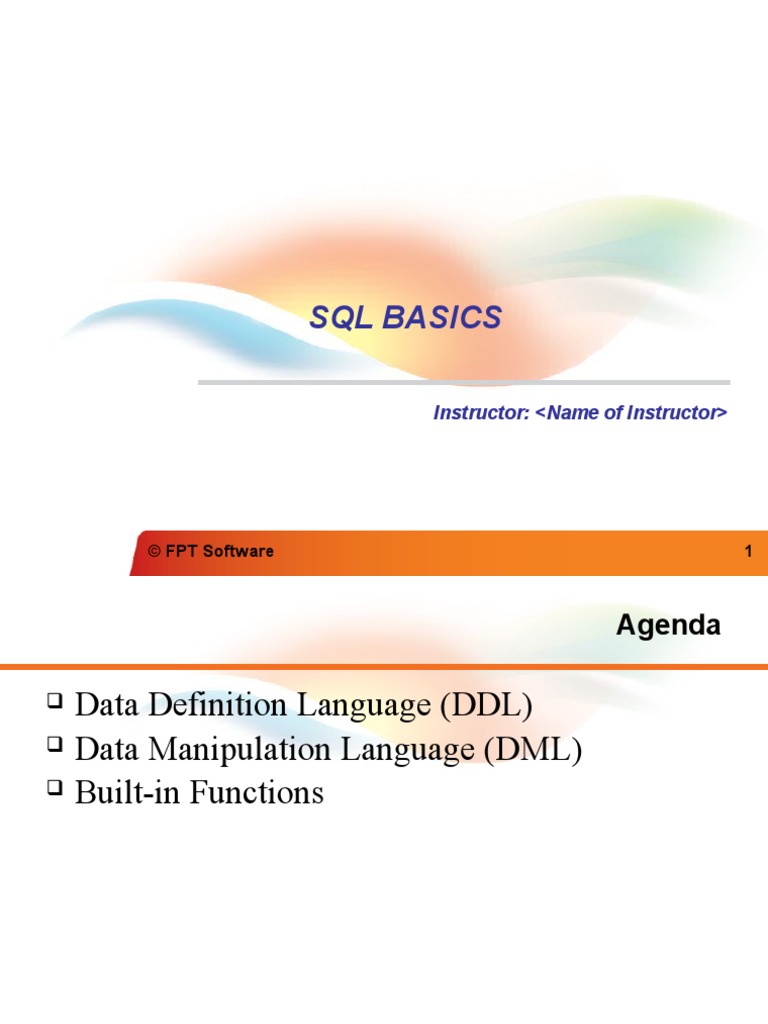 Day02 01 SQL+Basics | PDF | Database Index | Sql