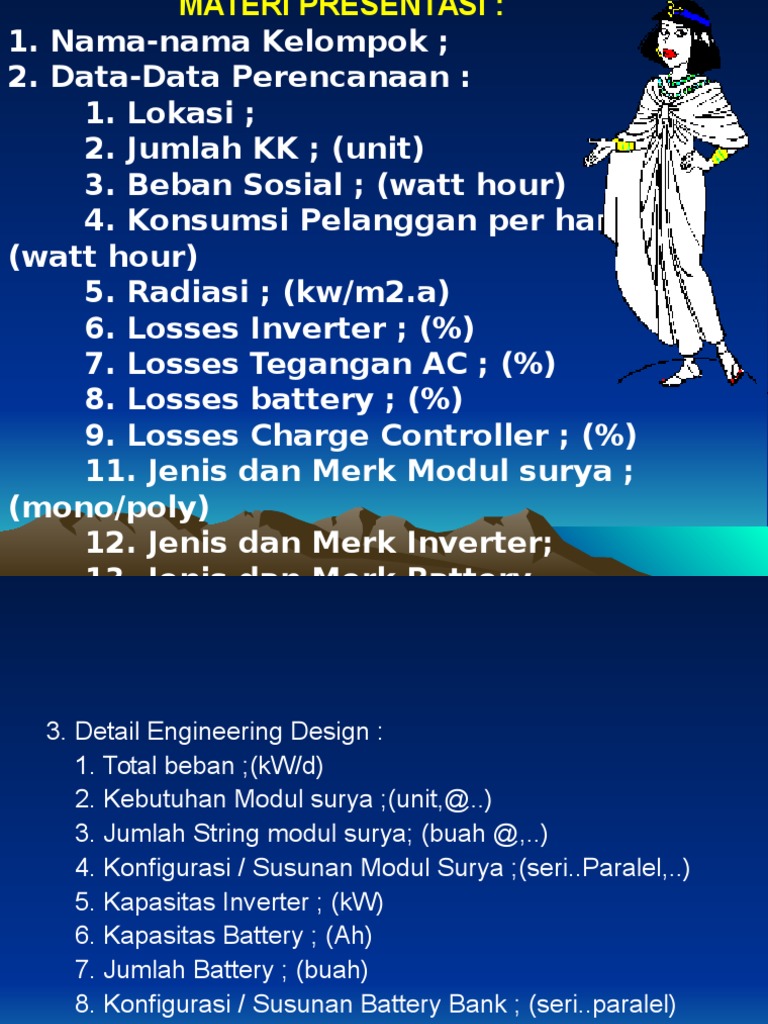 4.materi Presentasi Perencanaan PLTS | PDF