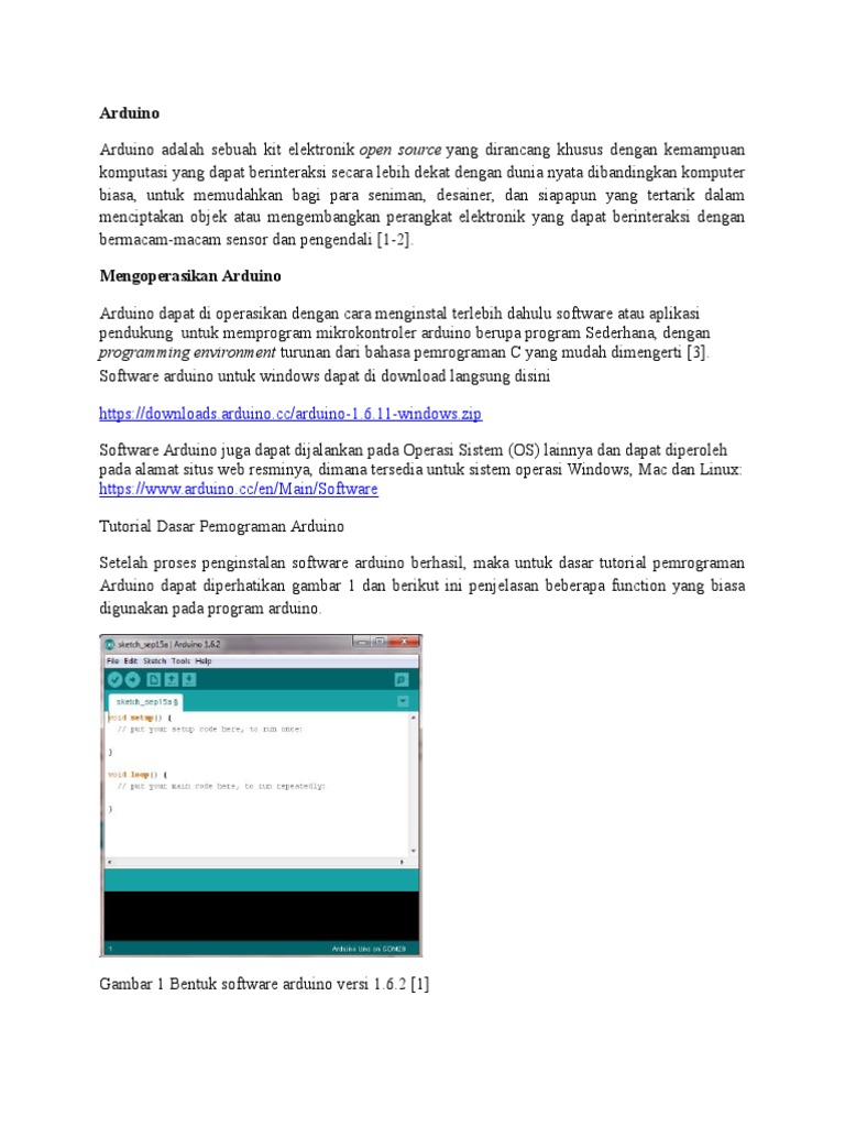 Belajar Dasar Arduino Dan Tuturial Arduino | PDF