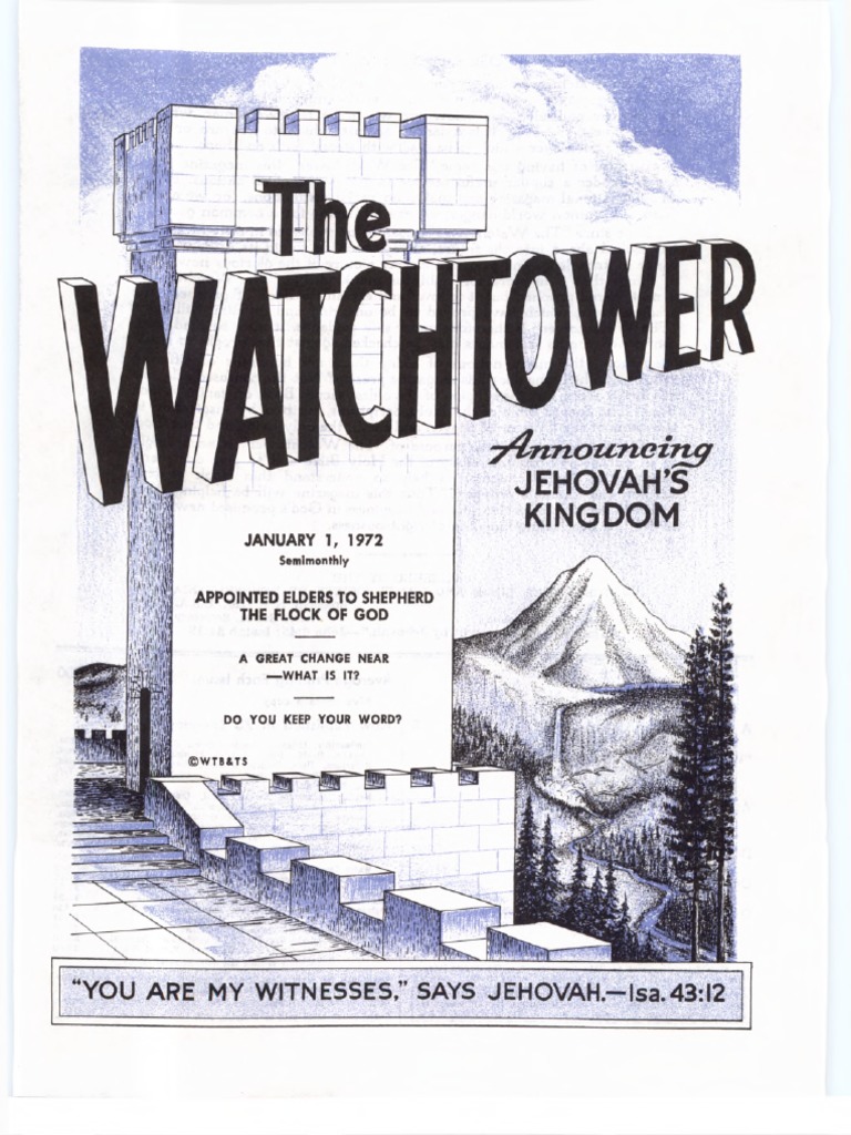 1972 - The Watchtower PDF | PDF | Elder (Christianity) | Wisdom