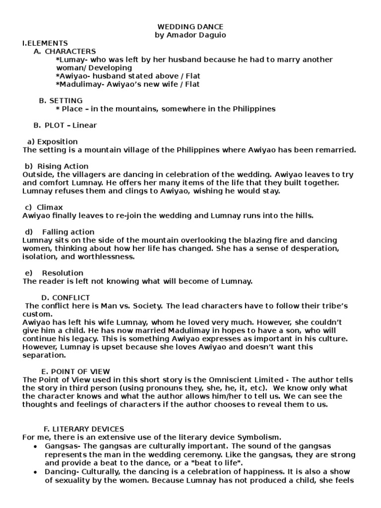 Wedding Dance | PDF | Narration