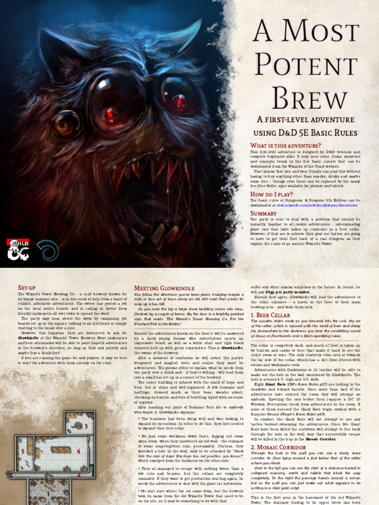 A_Most_Potent_Brew.pdf | Dungeons & Dragons | Beer