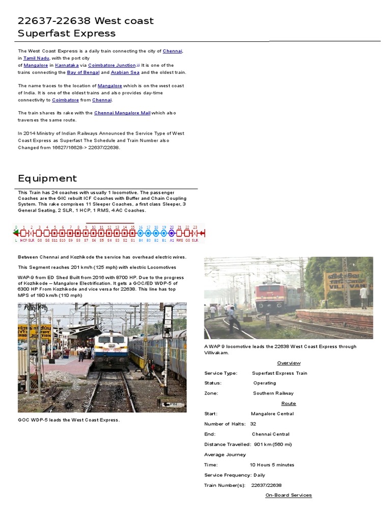 West Coast Express | PDF