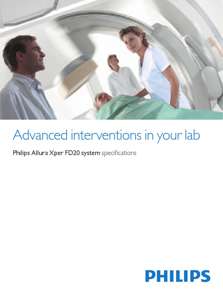 Allura Xper FD20 Specifications | PDF | Computer Monitor | Angiography