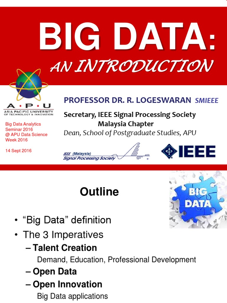 Big Data - An Introduction | Download Free PDF | Big Data | Data Science
