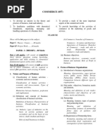 Class 11 Business Studies Comprehensive Notes | PDF | Business | Commerce