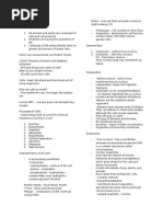 Biology Reviewer Grade 12 STEM First Semester | PDF | Meiosis | Mitosis