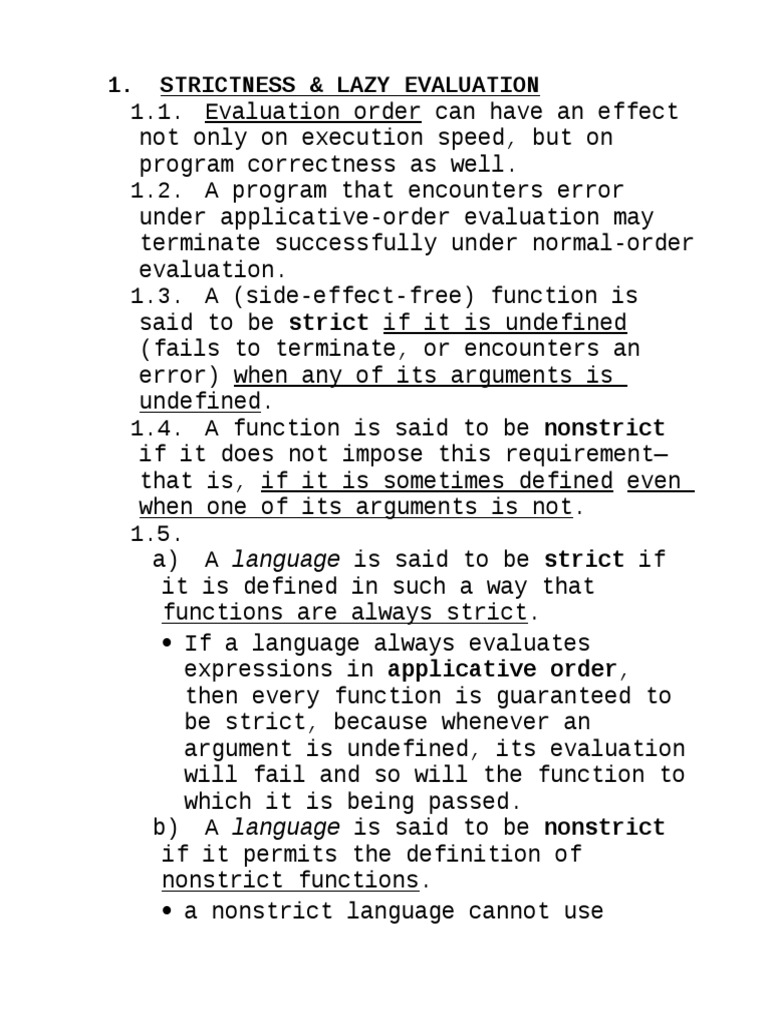 Lazy Coding PPL | PDF | Parameter (Computer Programming) | Formalism ...