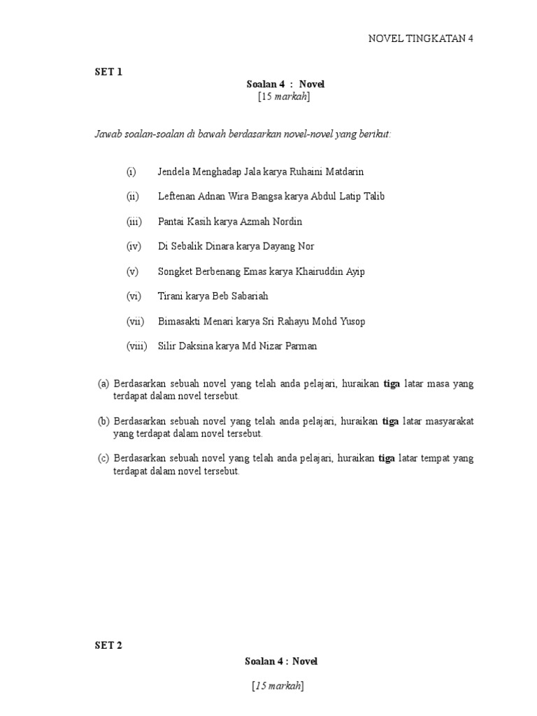 Novel Ting 4 | PDF