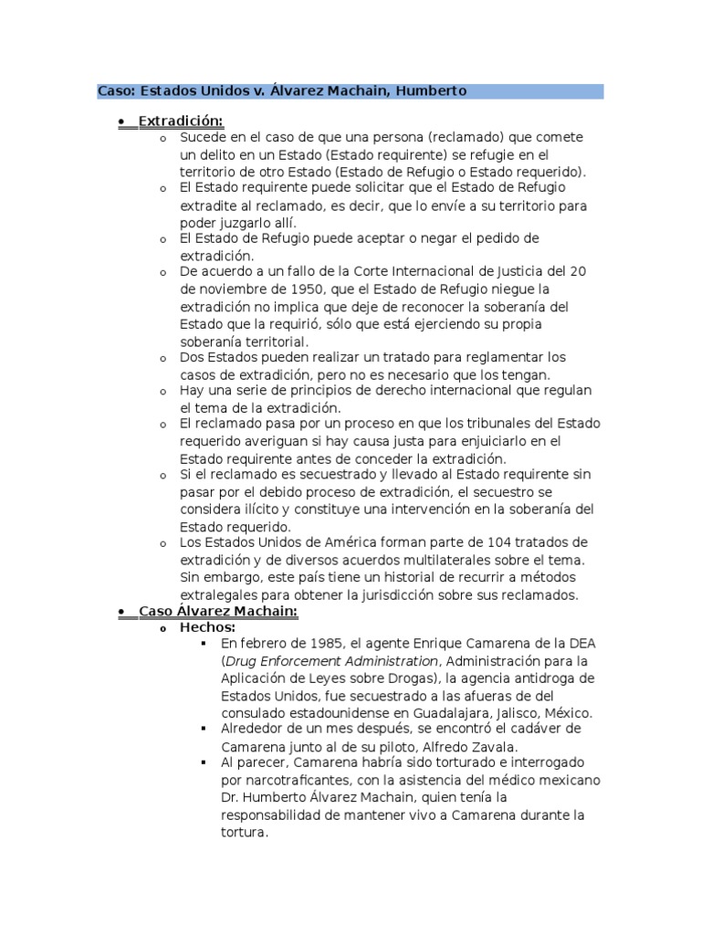 Resúmenes Álvarez Machain y Quiroga | PDF | Administración para el ...