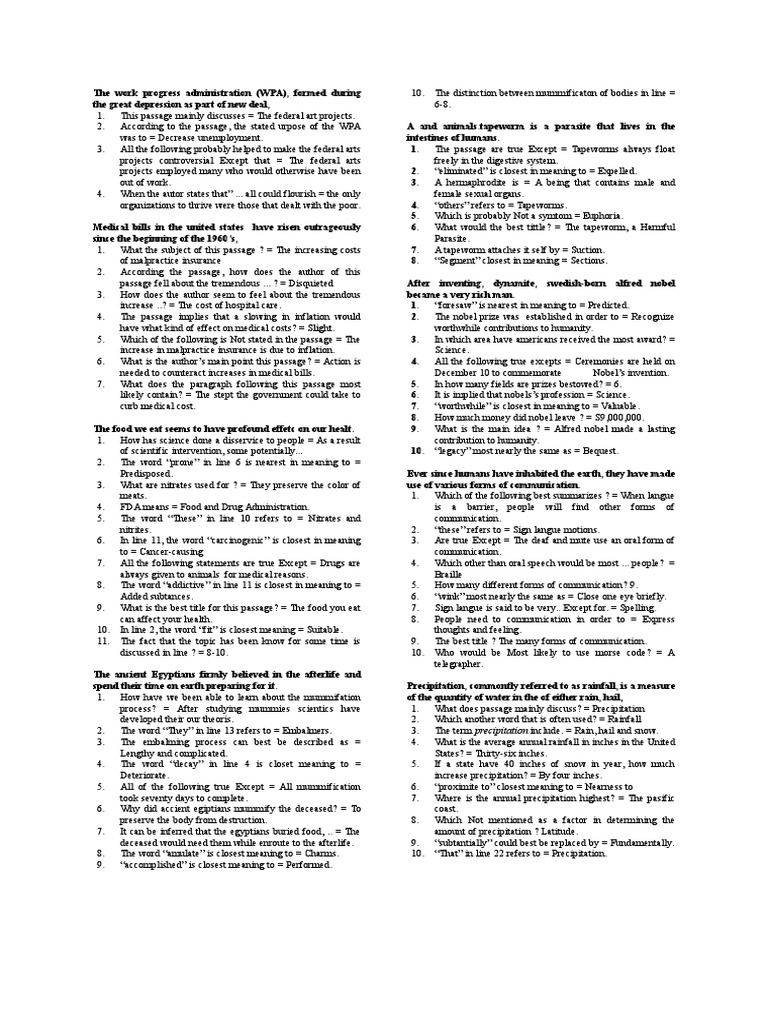 The Work Progress Administration | PDF | Mummy | Rain