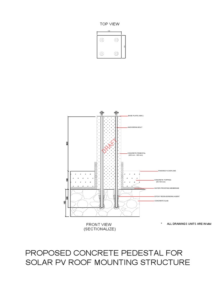 Pedestal Design Proposal | PDF