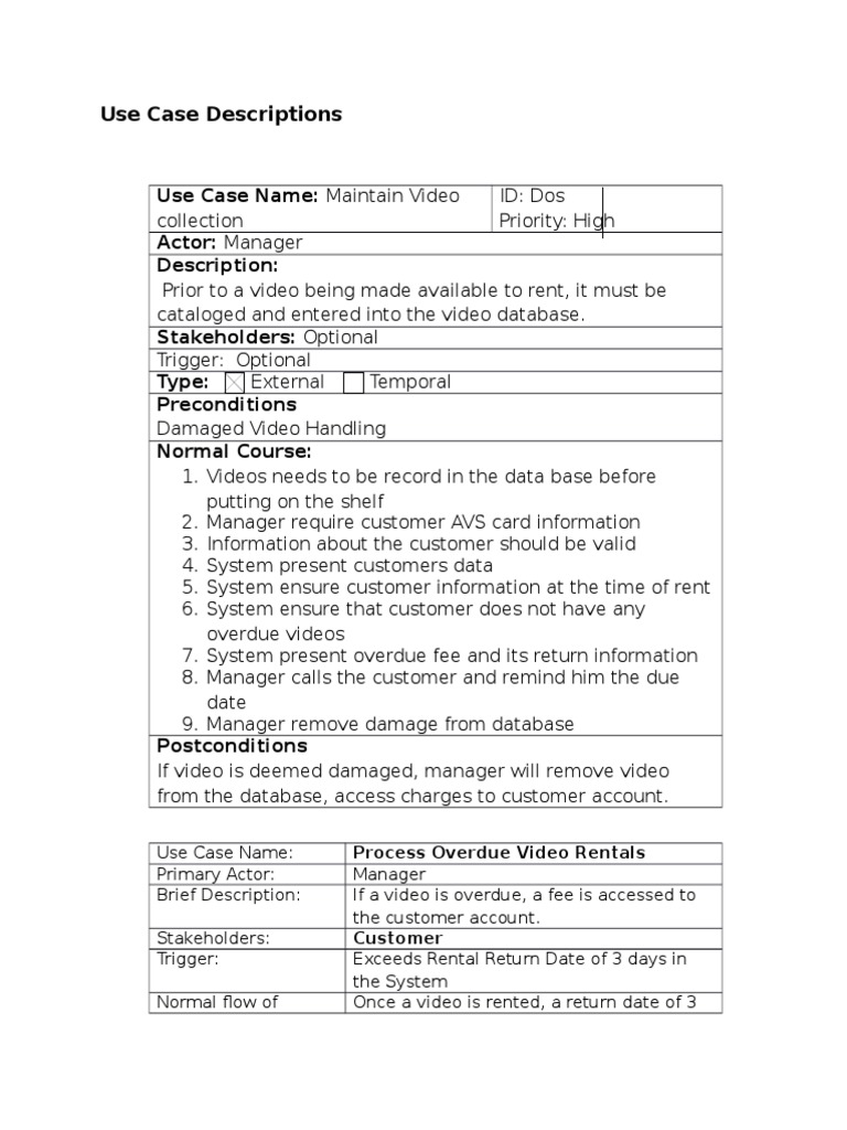 AVS Use Case | PDF | Use Case | Information Management