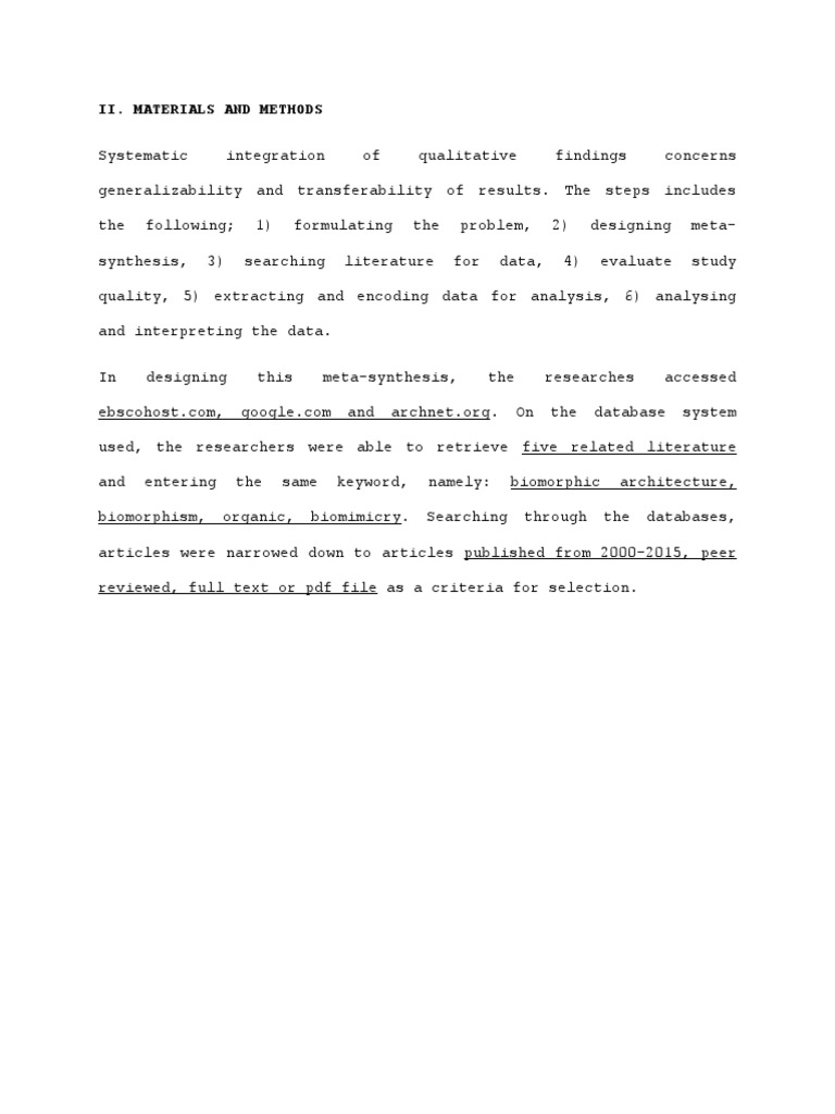 Mat and Methods | PDF