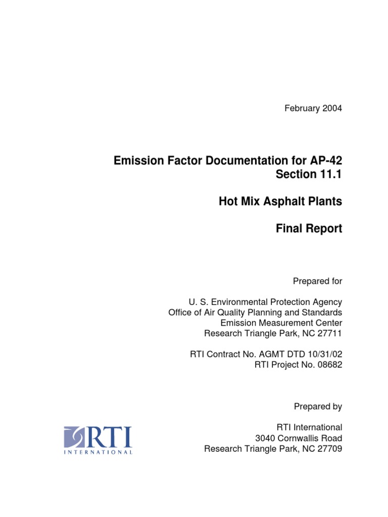 AP-42 1background Emission Factor Documentation For AP-42 Section 11.1 ...