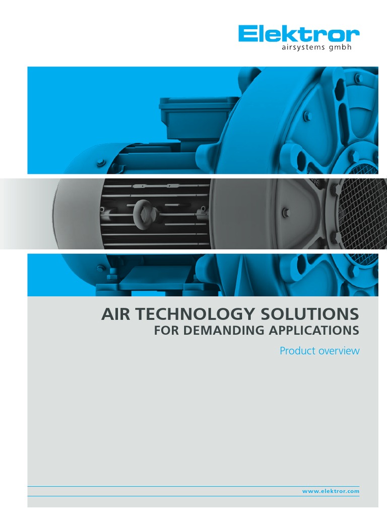 Elektror Product Catalog | PDF | Mechanical Fan | Throttle