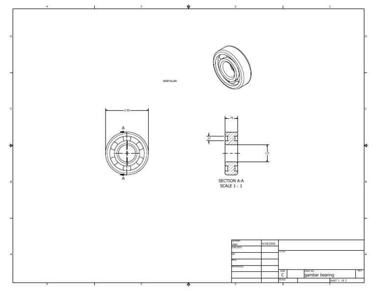 Gambar Bearing | PDF
