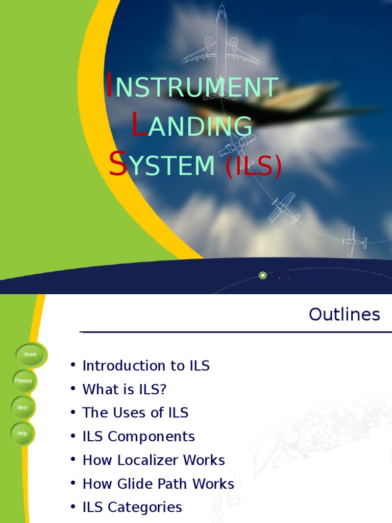 Overview of Instrument Landing System (ILS) | PDF