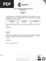 Certificado Eps Compensar | PDF