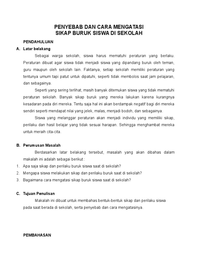 Contoh KTI | PDF