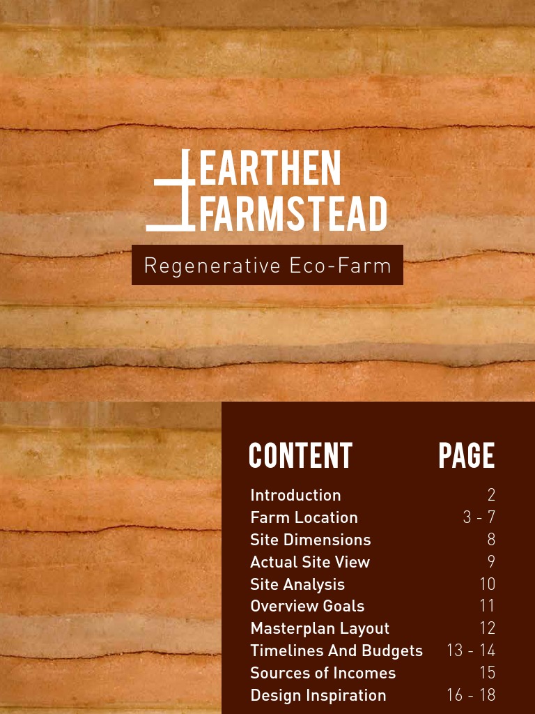 Earthen Farmstead Master Plan | PDF | Malaysia | Landscape