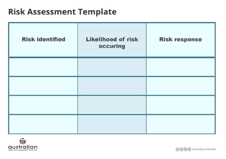 Risk Assessment Template PDF | PDF