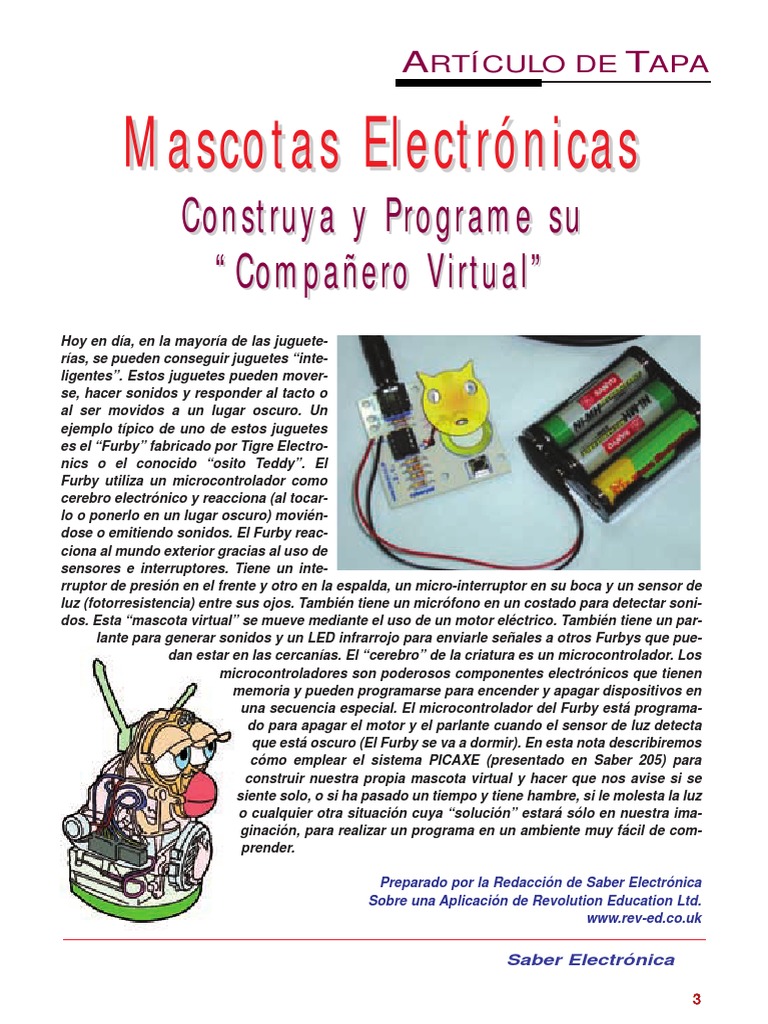 Picaxe | PDF | Microcontrolador | Programa de computadora