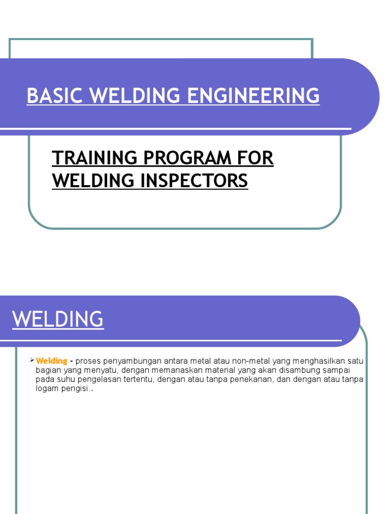 Basic Welding Engineering | PDF | Welding | Construction