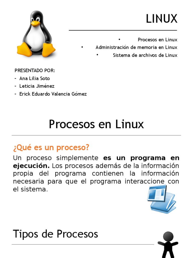 Procesos en Linux | PDF | Interfaz de línea de comando | Programa de ...